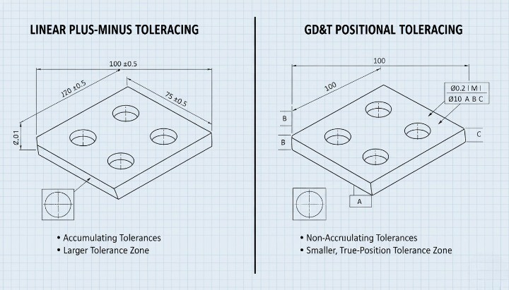 How to Read CNC Machining Drawings (GD&T Basics for Engineers & Buyers ...